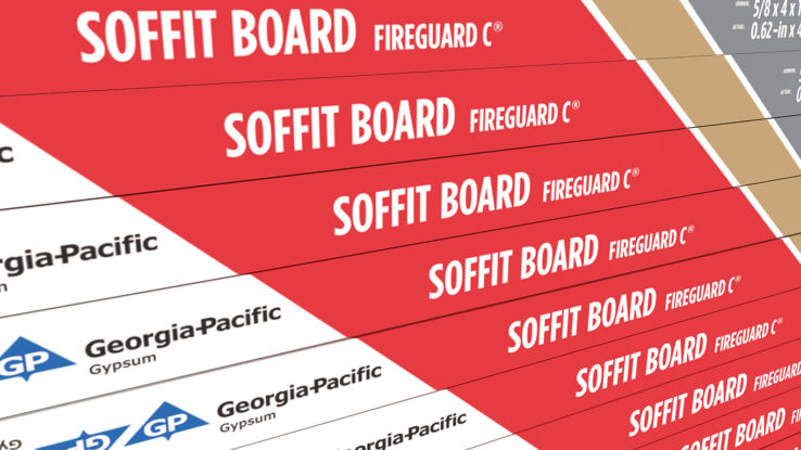 ToughRock® Fireguard C Soffit Board | Georgia-Pacific Building Products