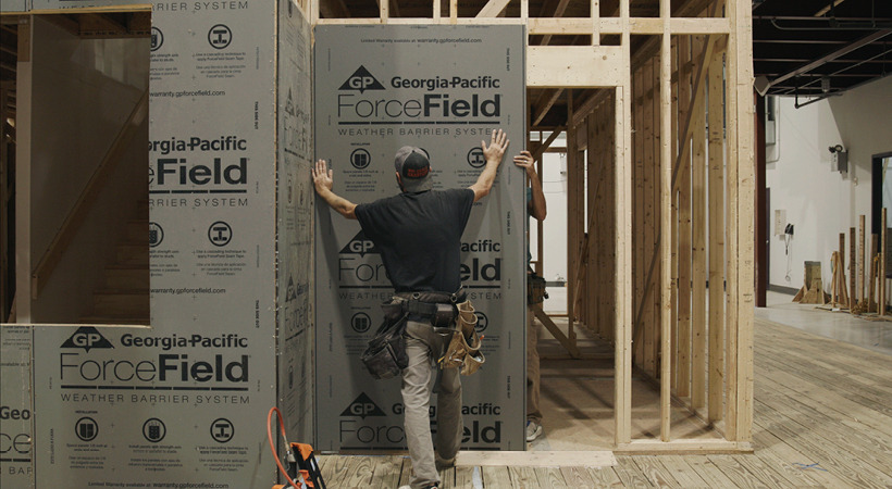 ForceField® Weather Barrier System Goes Head-to-Head with House Wrap in ...