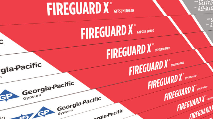 ToughRock® Fireguard X Gypsum Board | Build Georgia-Pacific