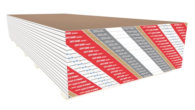 Fire-Rated Gypsum Soffit Board | ToughRock FireGuard C Soffit