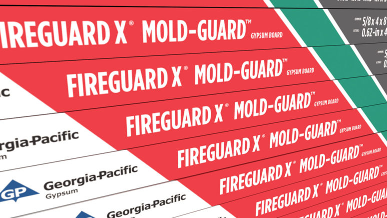 Moisture-Resistant Gypsum Board, Drywall | ToughRock FG X Mold Guard