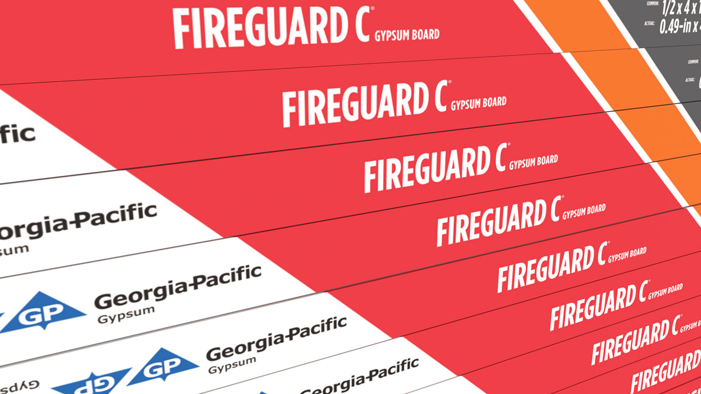 Fire-Rated Type C Gypsum Board | Georgia-Pacific ToughRock FireGuard C