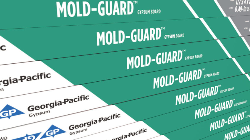 Mold & Moisture Resistant Drywall | ToughRock Mold Guard Gypsum Board