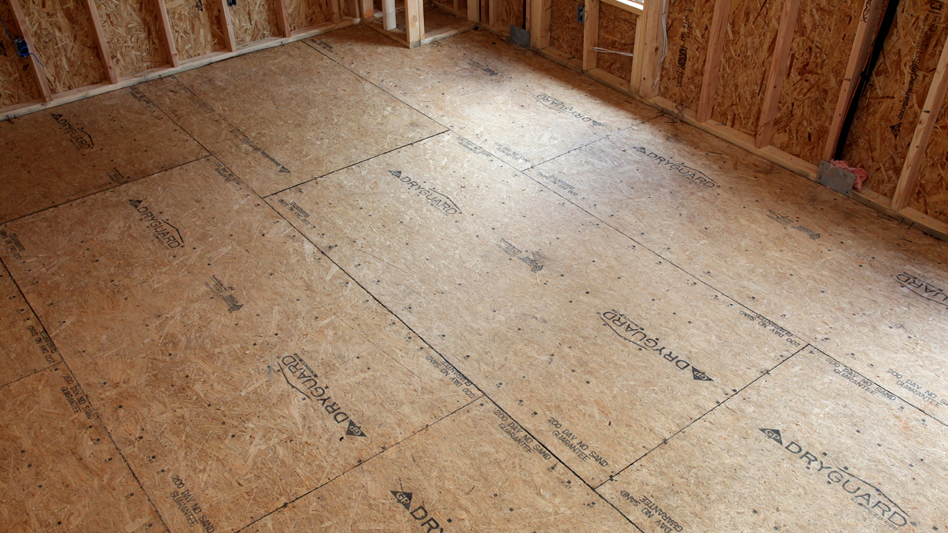 DryGuard Sturd-I-Floor OSB Subfloor Panels | Water-Resistant OSB Sheathing