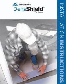 DensShield Tile Backer Board | Moisture Barrier Underlayment