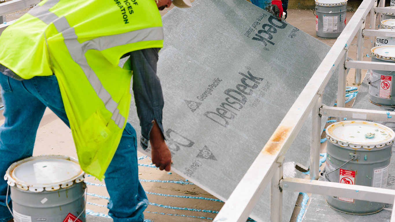 Gypsum Roof Deck