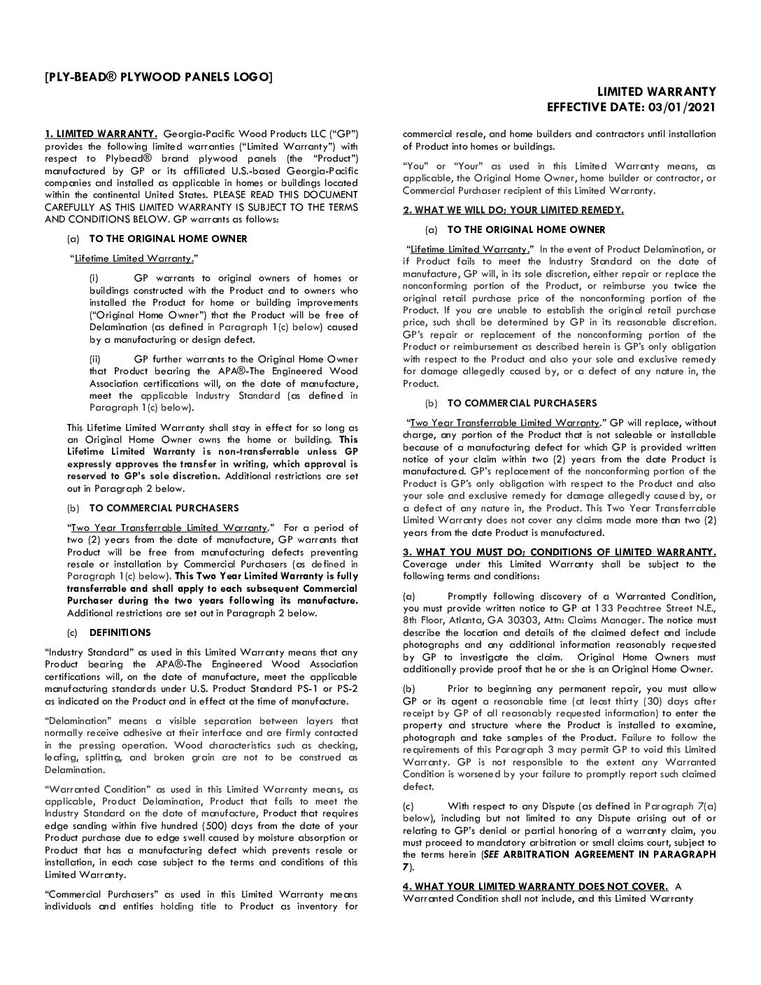 Ply-Bead Panels, Ply-Bead Wall & Ceiling Boards | Georgia-Pacific